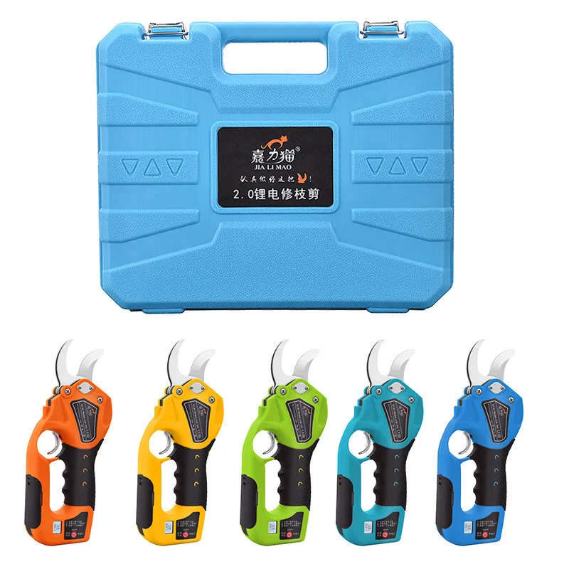 Electric Pruning Shears For Trees Cordless Hand Operated Pruner Lithium ...