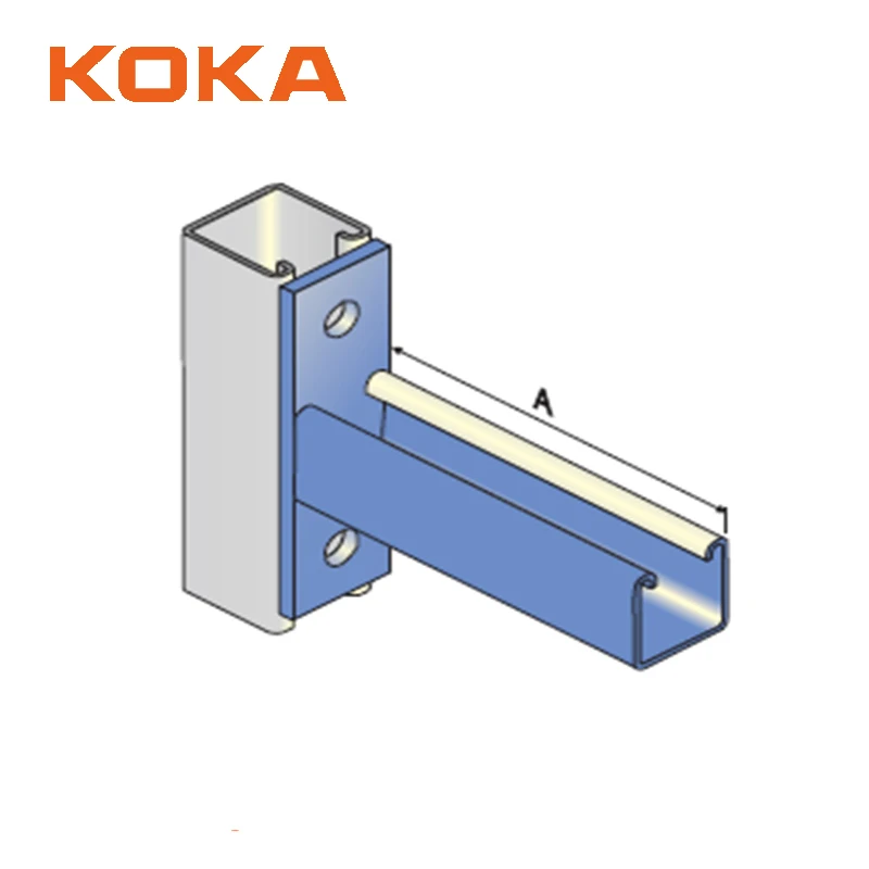 Unistrut C Channel Fitting Base Plate - Support Strut