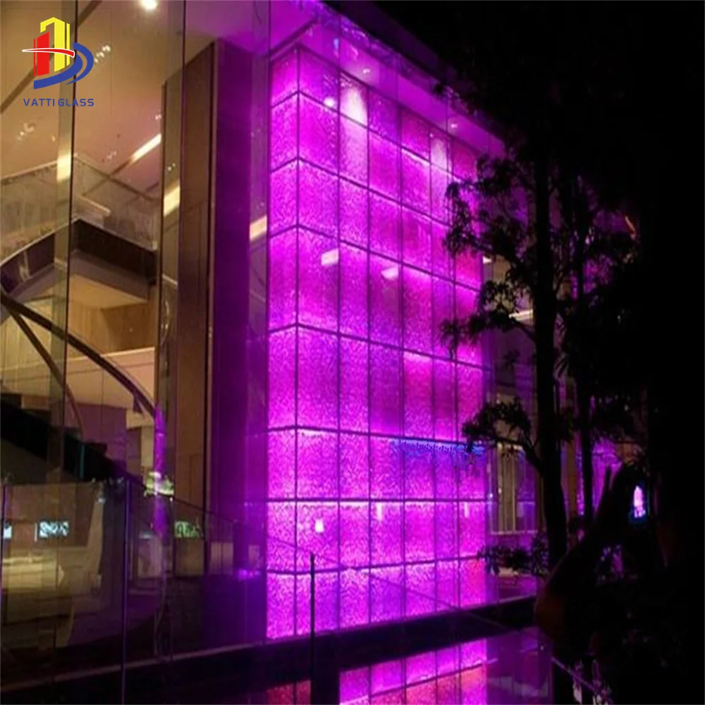 Decorative Laminated Glass Luminous Led Laminated Glass for Partition ...
