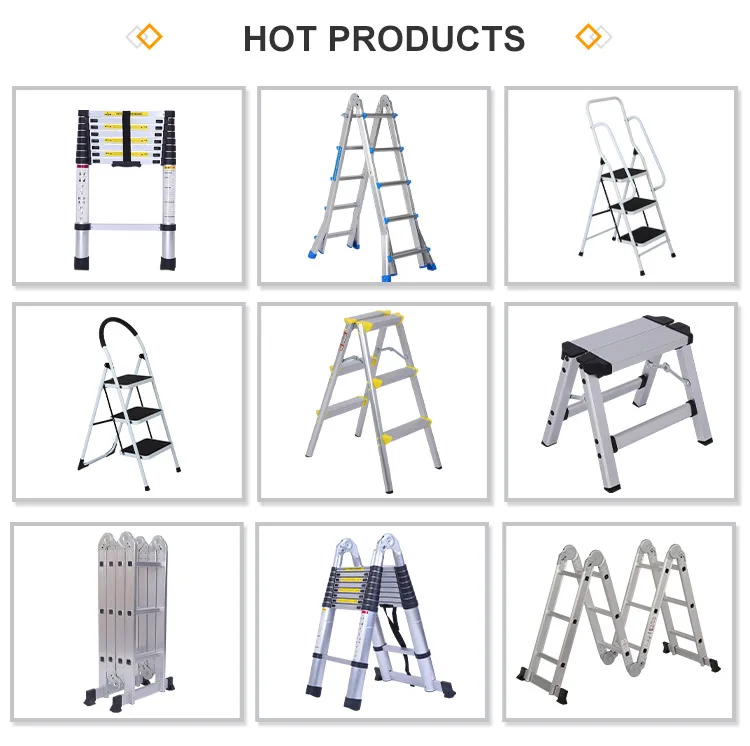 20ft A Frame Combination Ladders Aluminum Extension Ladder Folding ...