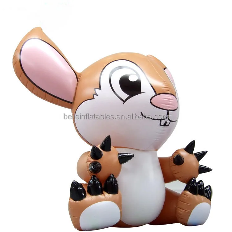 Customized Inflatable Chipmunk Brown Toys for Advertising