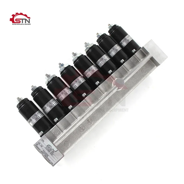 Solenoid Operated Control Valve Block 60084801 For Sany Sy215c9 Sy235c9 ...