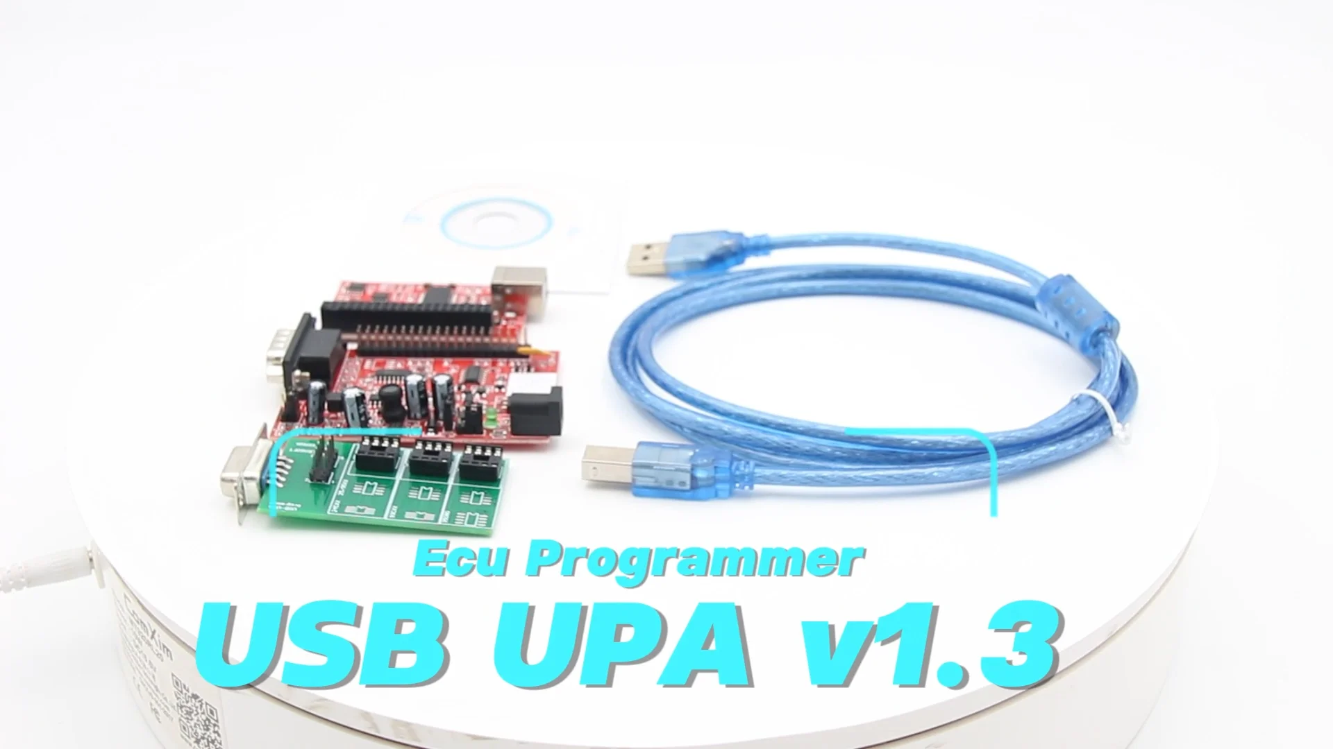 Newest Upa Usb Programmer V1.3 With 19 Adapter Popular Eeprom Universal Chip Programmer Auto Ecu ...