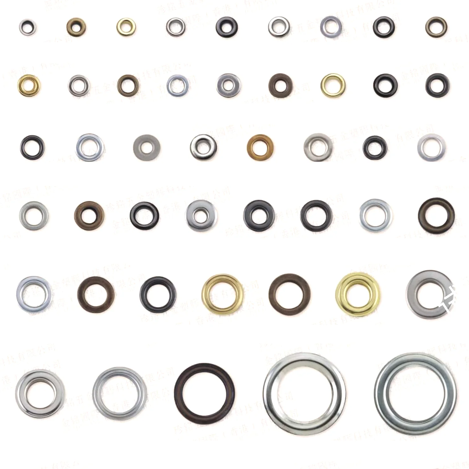 Custom Metal Garment Mesh Eyelets 5mm 6mm 8mm Brass Stainless Steel ...