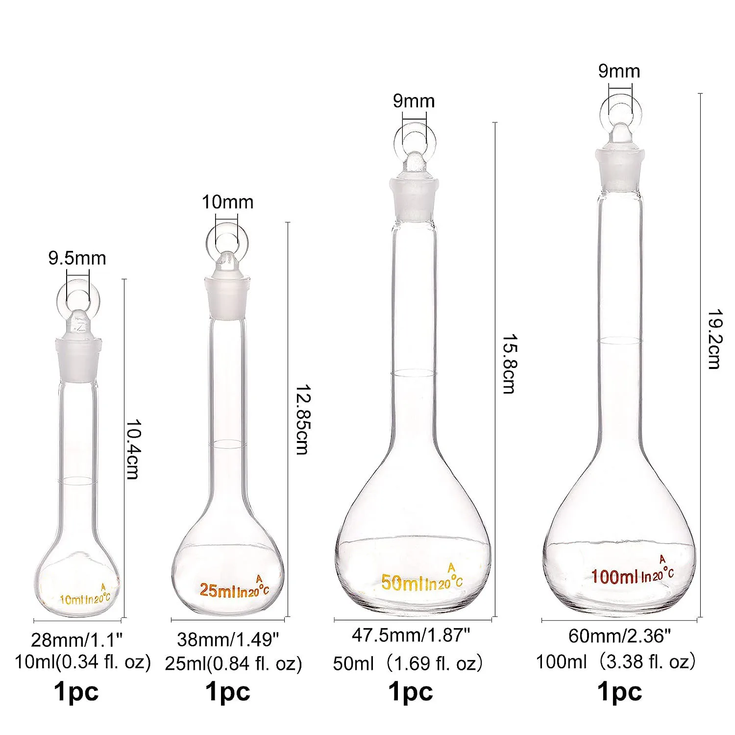 Wholesale Laboratory Volumetric Measuring Flasks - NEWAY
