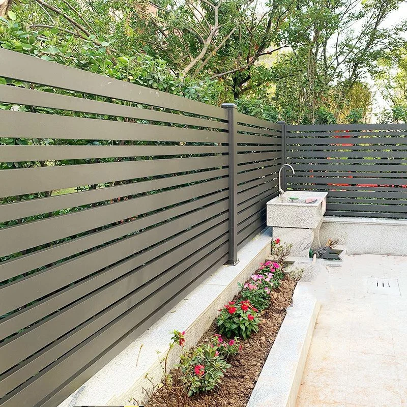 Villa Steel Guardrail Outdoor Louver Railing Roof Terrace Balcony New ...