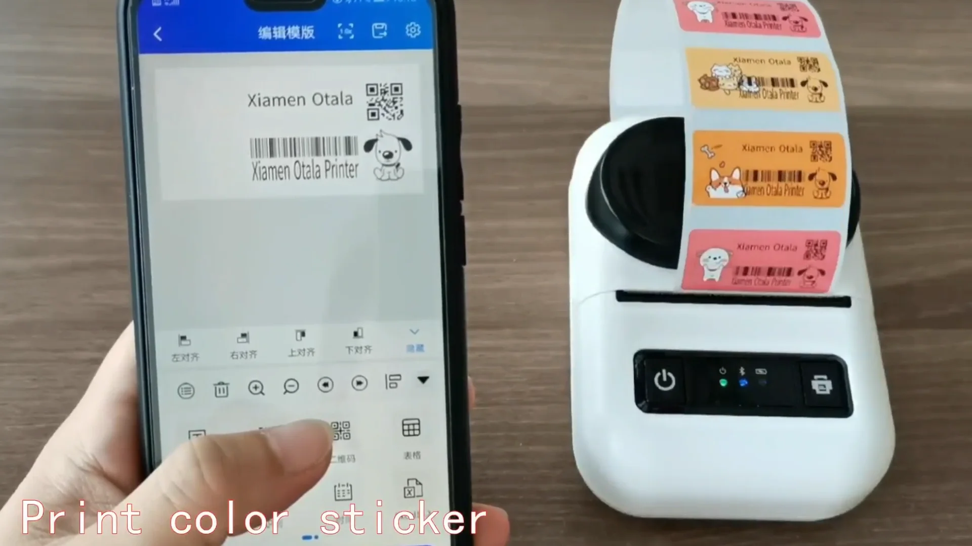 Thermal Printer 58mmhandheld Inkjet Printer Hand Pocket Portable M110 ...