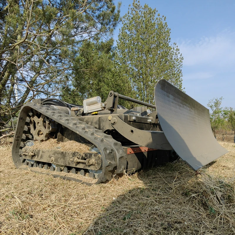 Home And Commercial Use Mini Rc Tractor Mini Robot Gas Smart Snow Plow ...