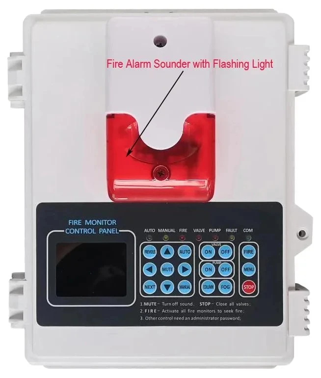 Autonomous Fire Suppression System Automatic Fire Fighting Monitor ...