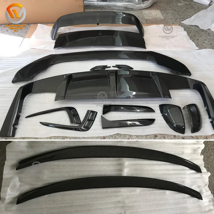 Front Bumper Lip Rear Diffuser For Bently Bentayga Limited Edition W12 ...