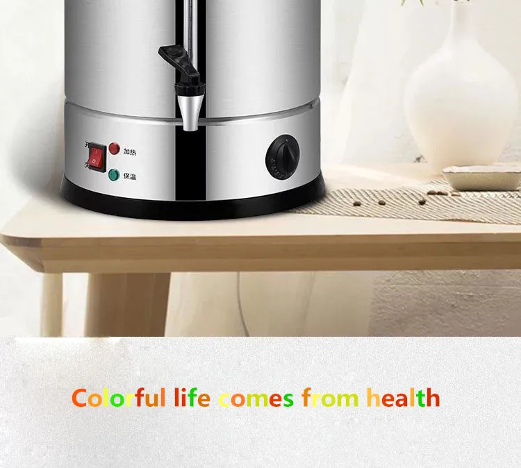 Stainless Steel Thermos Milk Tea Bucket Insulated Vacuum Hot Drinking ...