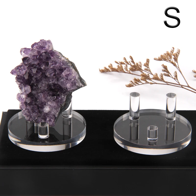 Popular 6x6 cm Crystal Stand with Acrylic Base New Classic Style for ...