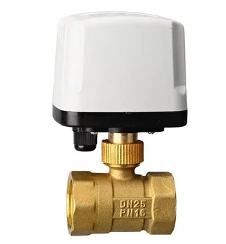 1 Inch Motorized Ball Valve 220v 12v 24v Ip65 Waterproof 3-wire 2 Point ...