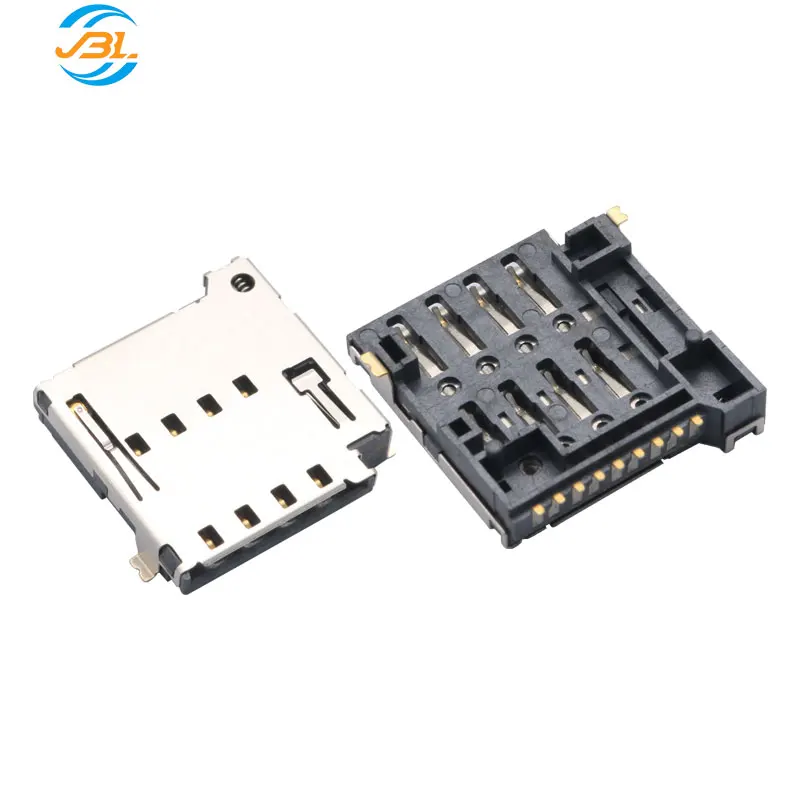 Wholesale Customization Molex Push Push Type Anti-Crush Sim Card Connector Sim 6 6+1 7 8 Pin ...