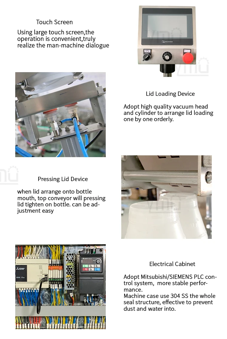 YIMU PM50 Automatic Bottle Lid Closer - Efficient & Reliable