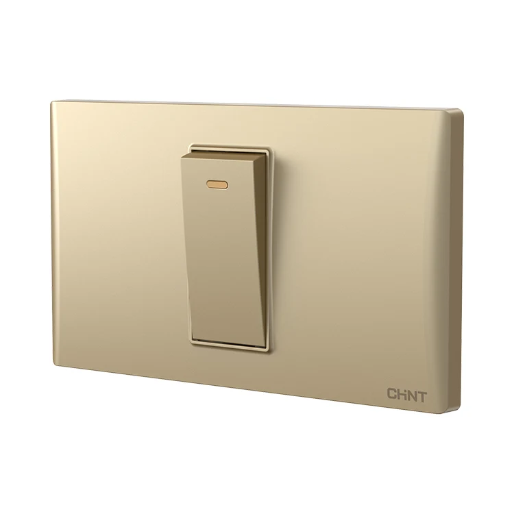 Chint 1 Gang 1 Way Wall Switch 16a Light Switch For Home For Wall ...