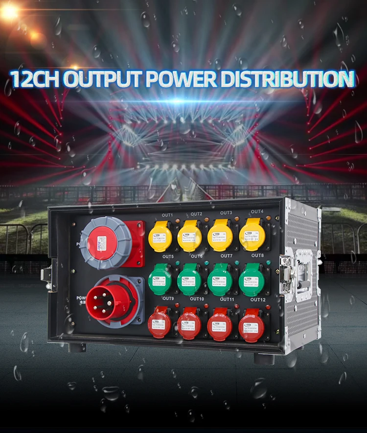 Entertainment Power Distro - Reliable 12ch Output Solutions