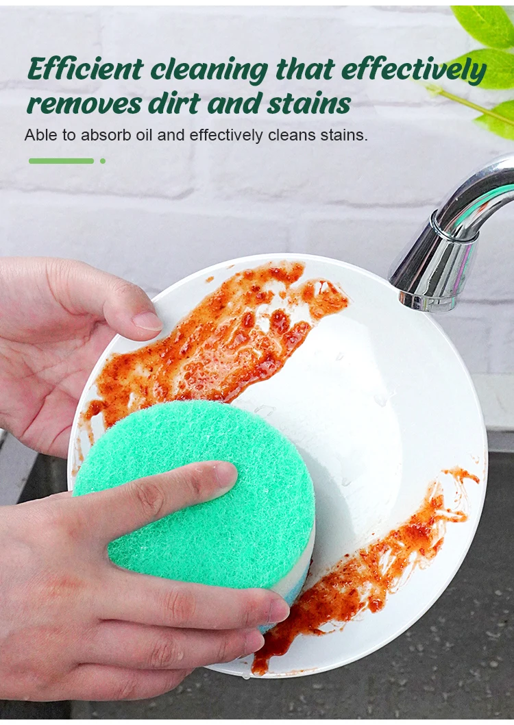 Eco-friendly Kitchen Cleaning Products Dishwashing Cleaning Sponge ...