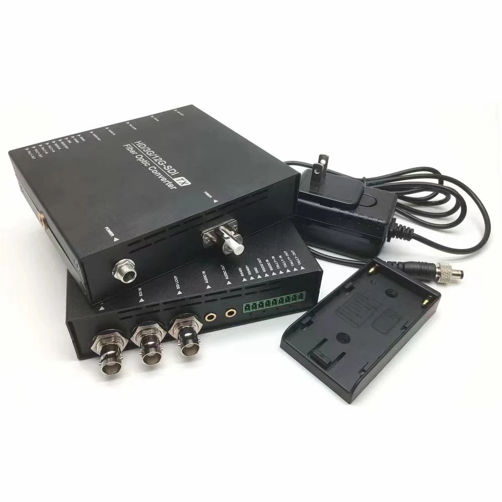 Simplex Fiber Optic Video Over Fiber Converter 12g Sdi Fiber Extender ...
