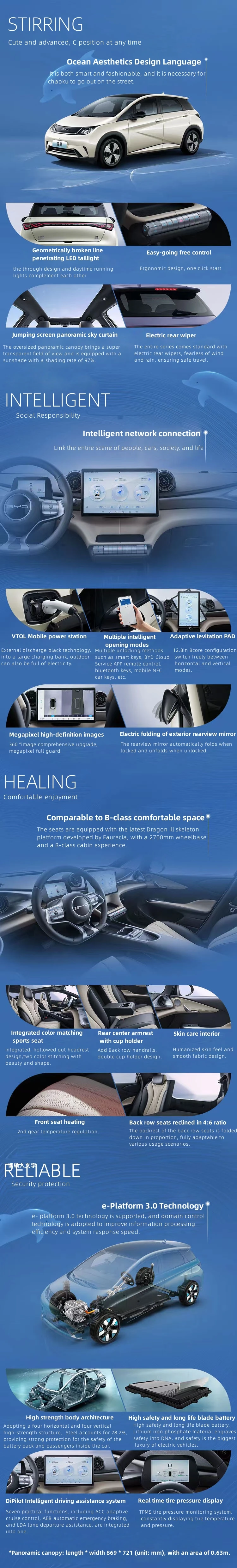 China Electric Car Byd Dolphin 50 Ten Thousand Anniversary Edition Plus ...