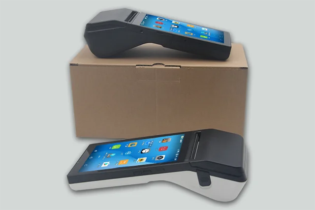 7 Inch Portable All In One Pos Machine Based Android Handheld Cash ...