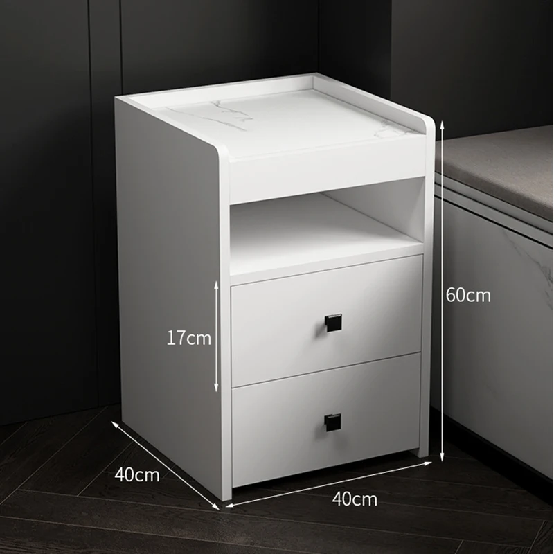 Wood Small square Modern Coffee End Bed Side Bedside Table Nightstand ...