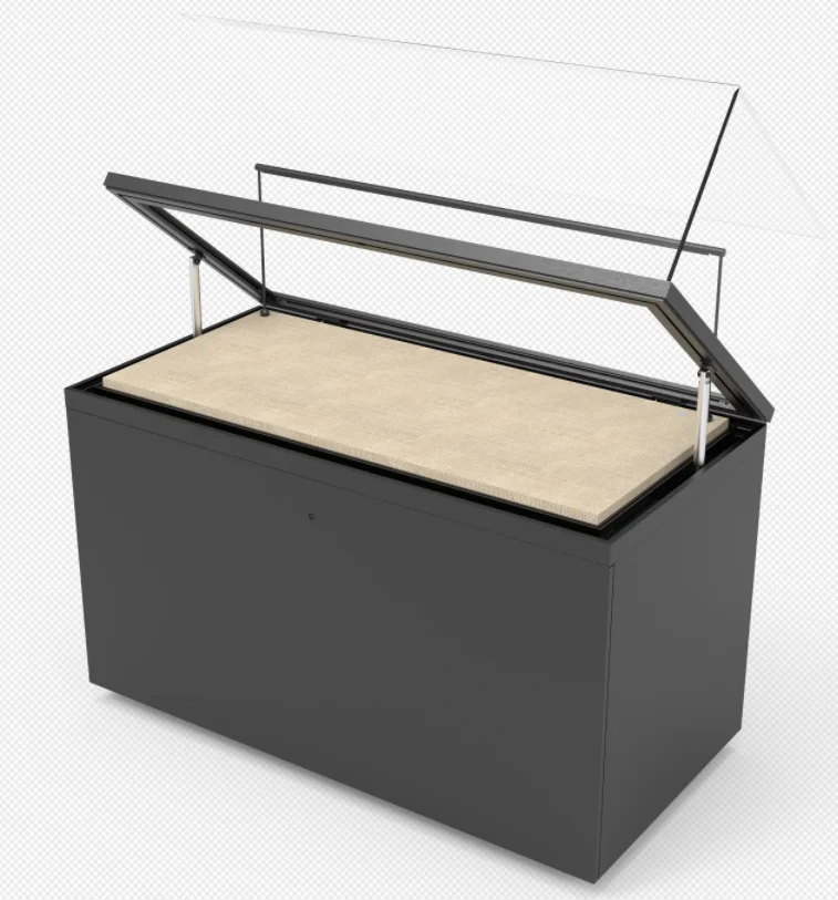 Intelligent Led Display Cabinet Stand With Constant Humidity Control ...