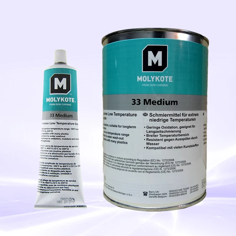 Molykote 33 Light Extreme Low Temperature Grease For Use Under A Wide ...