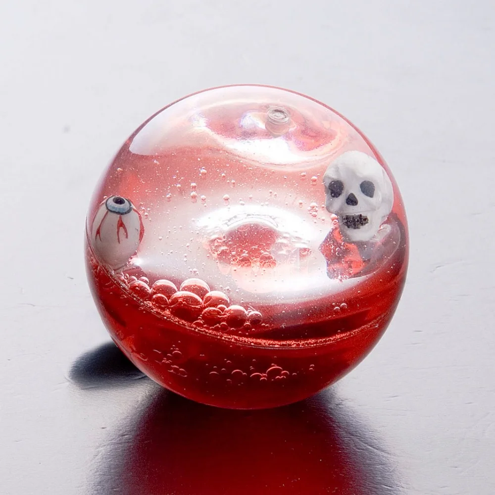 Kawaii 45mm 60mm 80mm Liquid Glitter Stress Ball Toy Tpu Rubber Bouncy ...