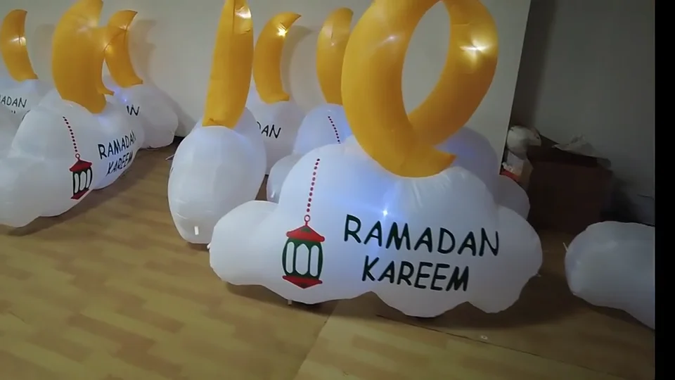 Inflatable Ramadan Decoration For Holy Celebration With Led Lights ...