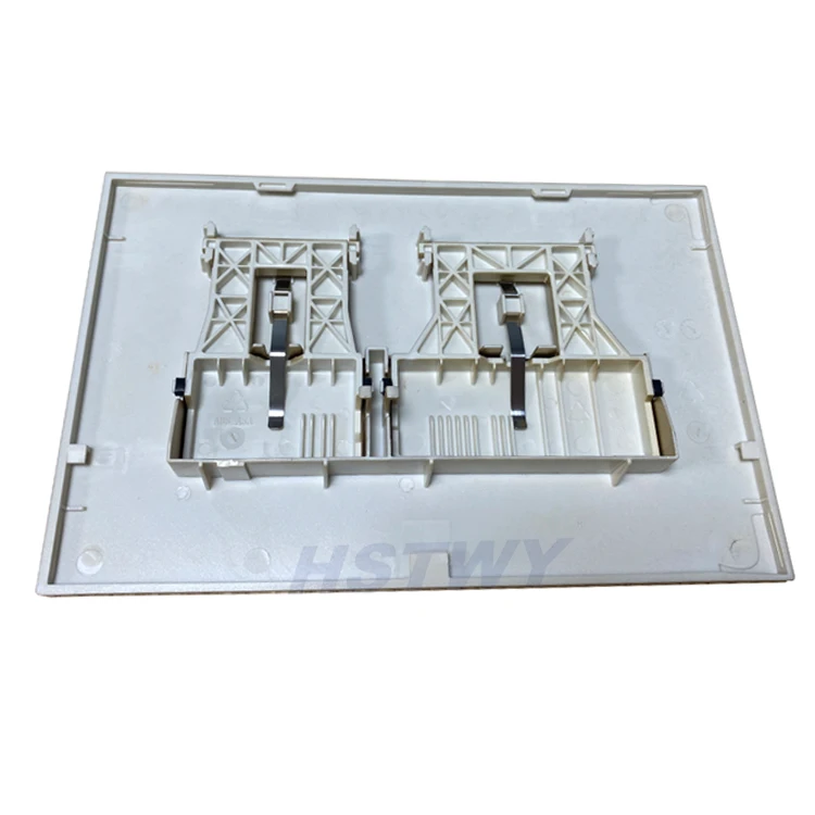F5120 Cistern Push Panel Matt Gold Dual Square Buttons