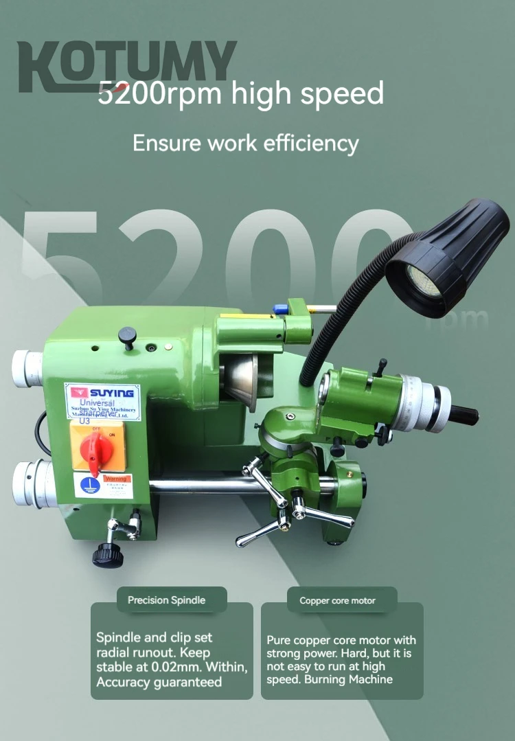 Multifunctional Universal Cutter Grinder - High-Accuracy Tool