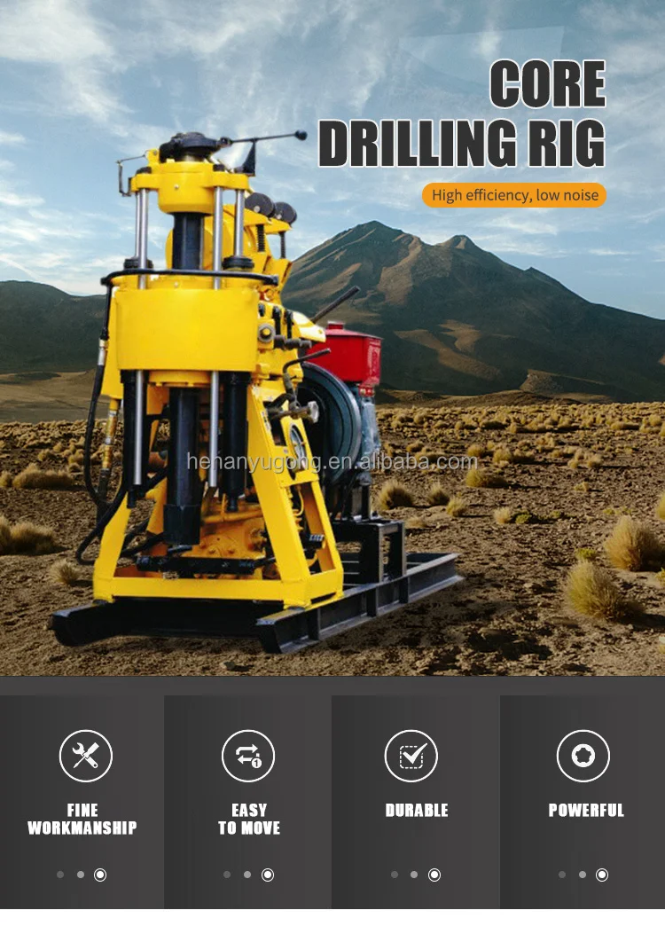 Concrete Diamond Core Drilling Machine Water Well Drilling Machine For ...