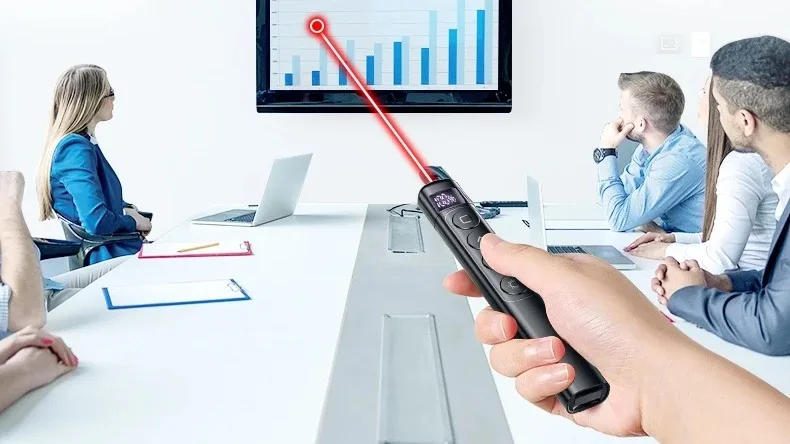 Laser Pointer Long Range 2in1 Usb Type C Wireless Remote Presentations ...