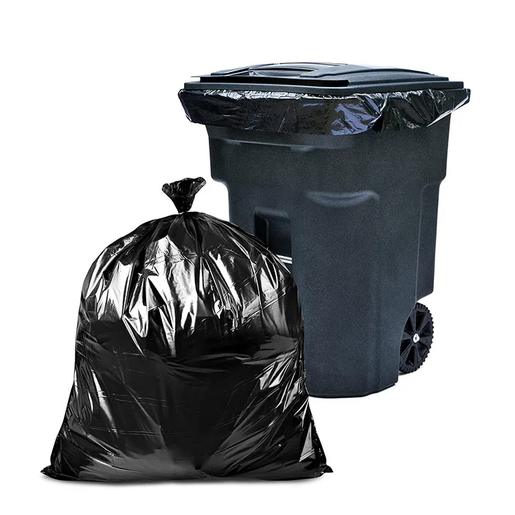 Heavy duty trash packaging garbage plastic bags eco friendly refuse bag ...