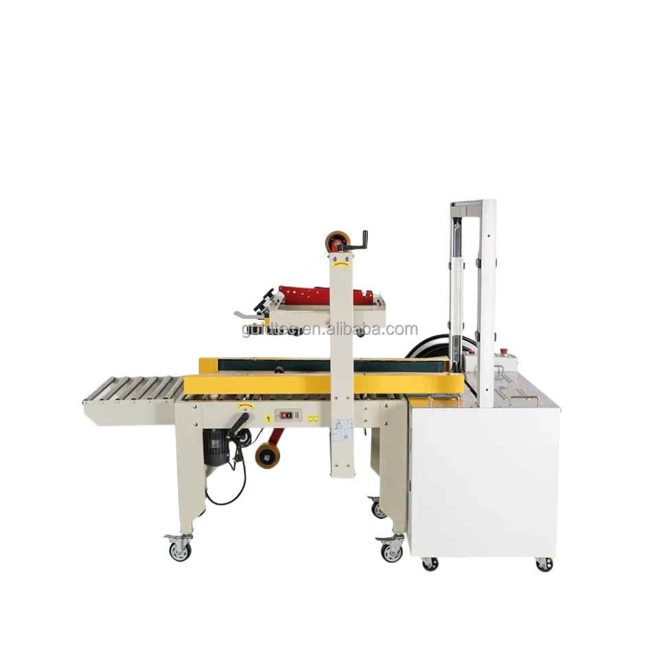 Box Packing Sealer - Uniform Case Taping Machine for Small Box Production