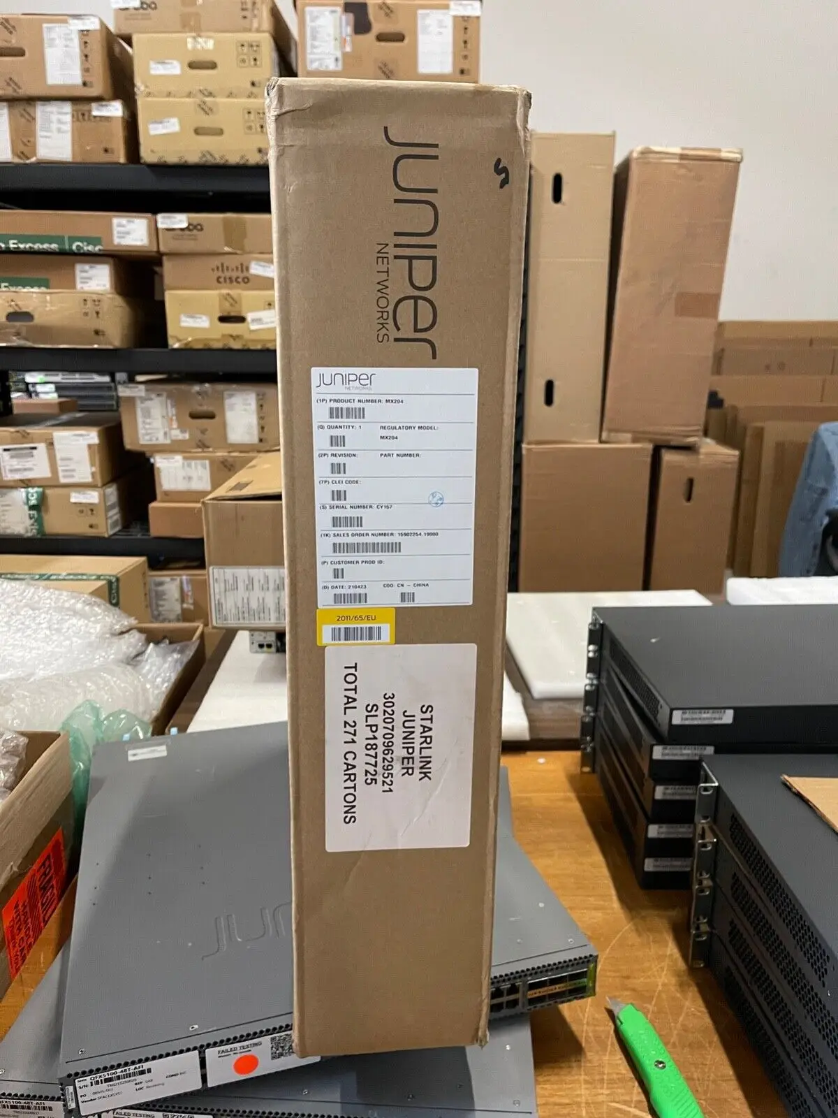 Juniper MPC2E-3D-NG-Q Expansion Module for MX240/MX480/MX960