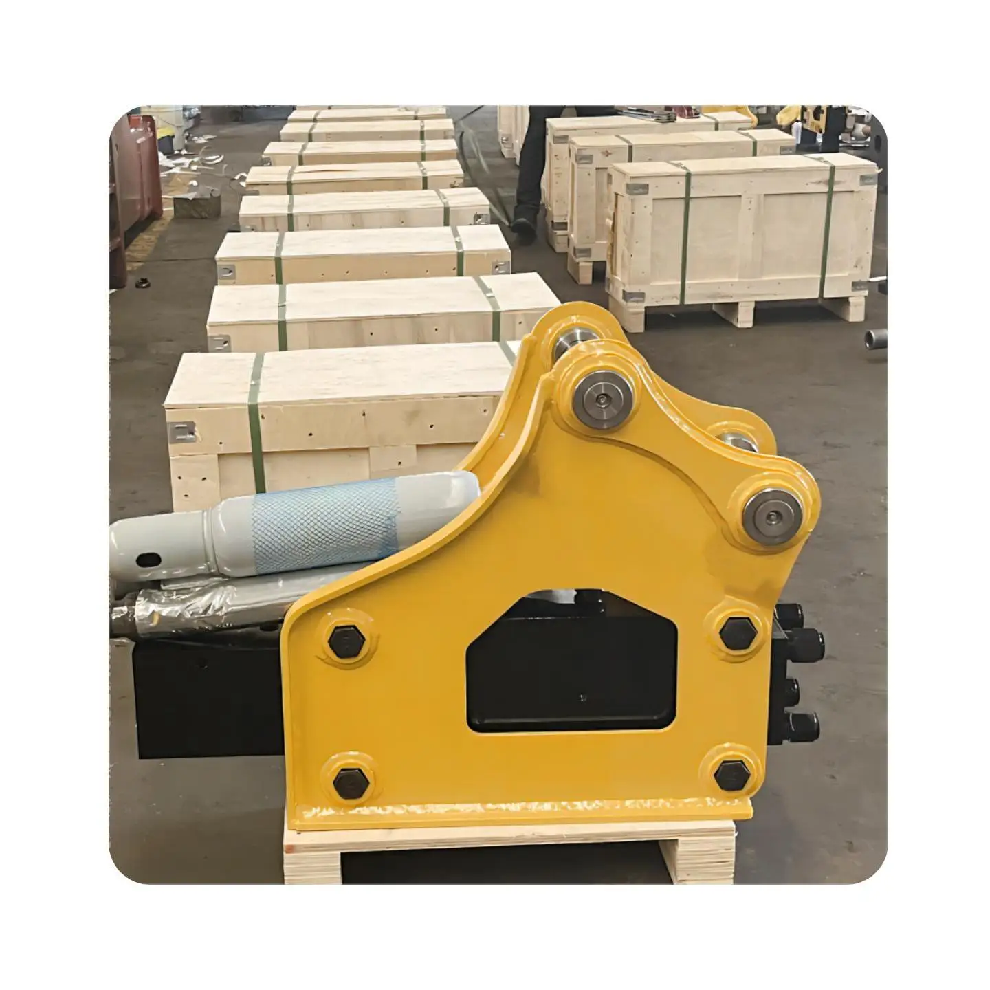 Sb70 Main Body 20ton Excavator Big Rock 175mm 200 Hydraulic Breaker ...