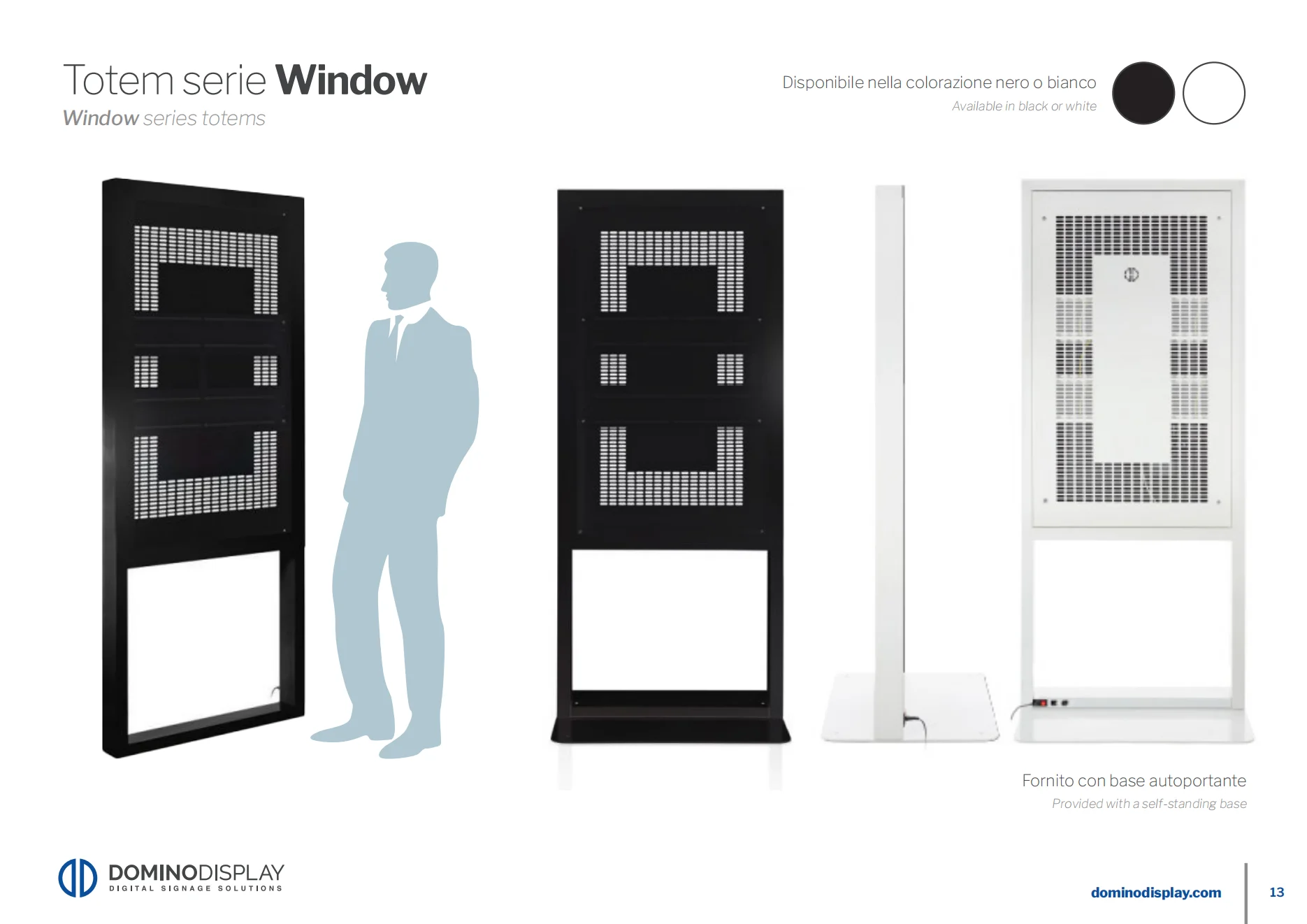 Wholesale Multimedia Storefront Structure Totem Mod. Window 75" Without ...