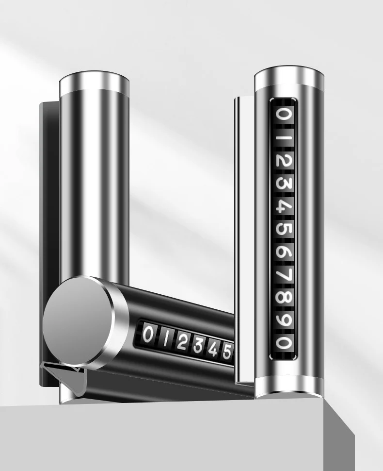 Car Number Plate Temporary Car Interior Accessories Telephone Number ...