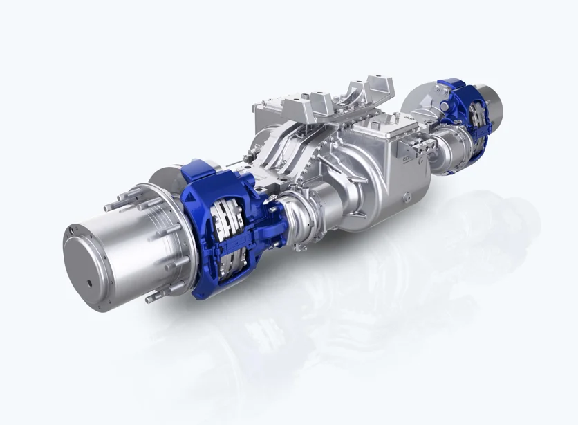 Brogen Hot Sale 220kw 350kw Electric Truck Ev Pmsm Ac Motor For 30-40t ...