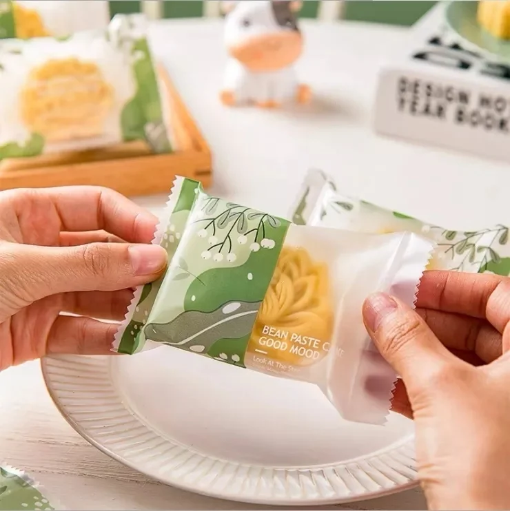 Self Adhesive Filled Modified Atmosphere Mooncake Wrappers Spice Sachet ...