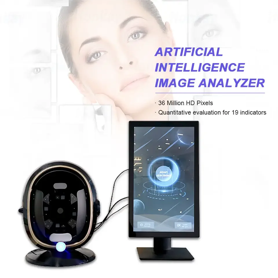 Portable 3d AI Face Skin Diagnostics Analyzer Facial Tester Scanner ...