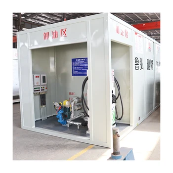 Chinese Brand Mobile Portable Container Gas Station Fuel Dispenser ...