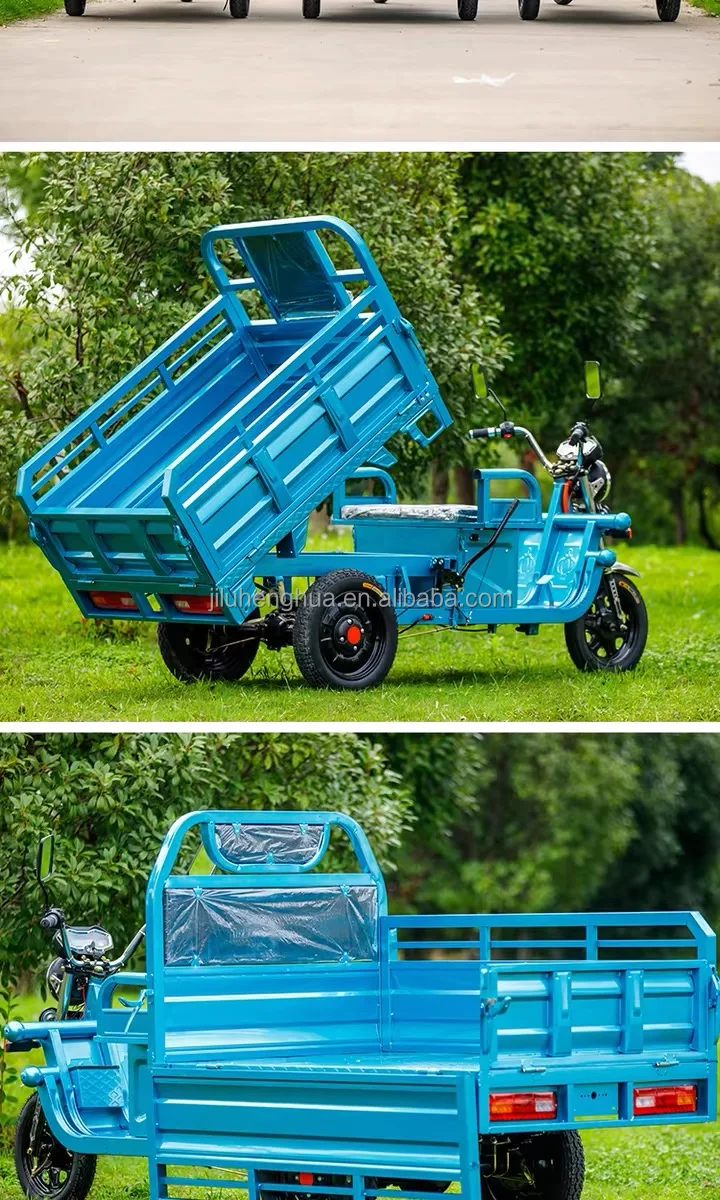 3 Wheeled Motorcycle Tricycle for Adults | Electric Trike with 400kg ...