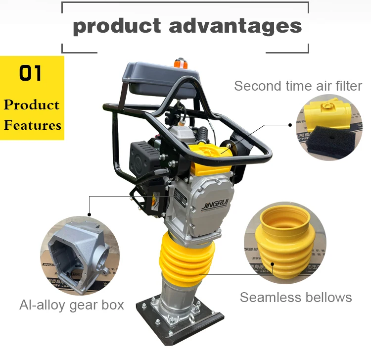 Factory Sales Honda Rammer Compactor Tamping Rammer For Soil - Buy ...