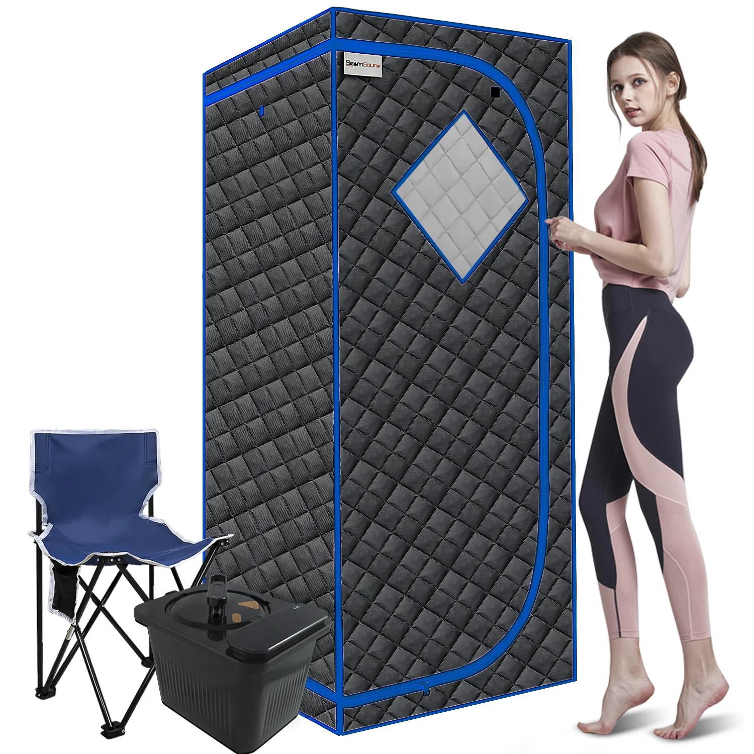 Wet Steam Sauna Tent Portable Folding Steam Sauna Tent Inflatable Steam ...