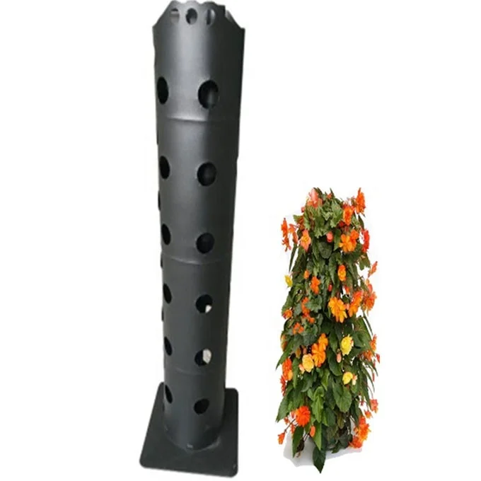 Plastic Freestanding Flower Tower Pot Planters - Buy Plastic Flower ...