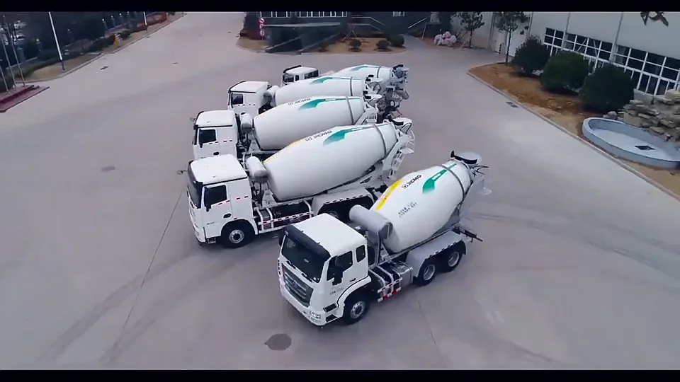 Xcmg Official Mixer Truck G06v Mini 6m3 Mix Concrete Truck For Sale - Buy Mini Mix Concrete ...