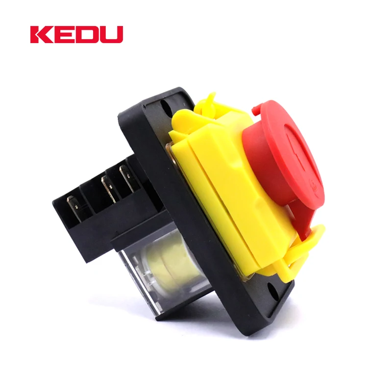 KEDU KJD12-14 Industrial Electromagnetic Switch - Emergency Stop